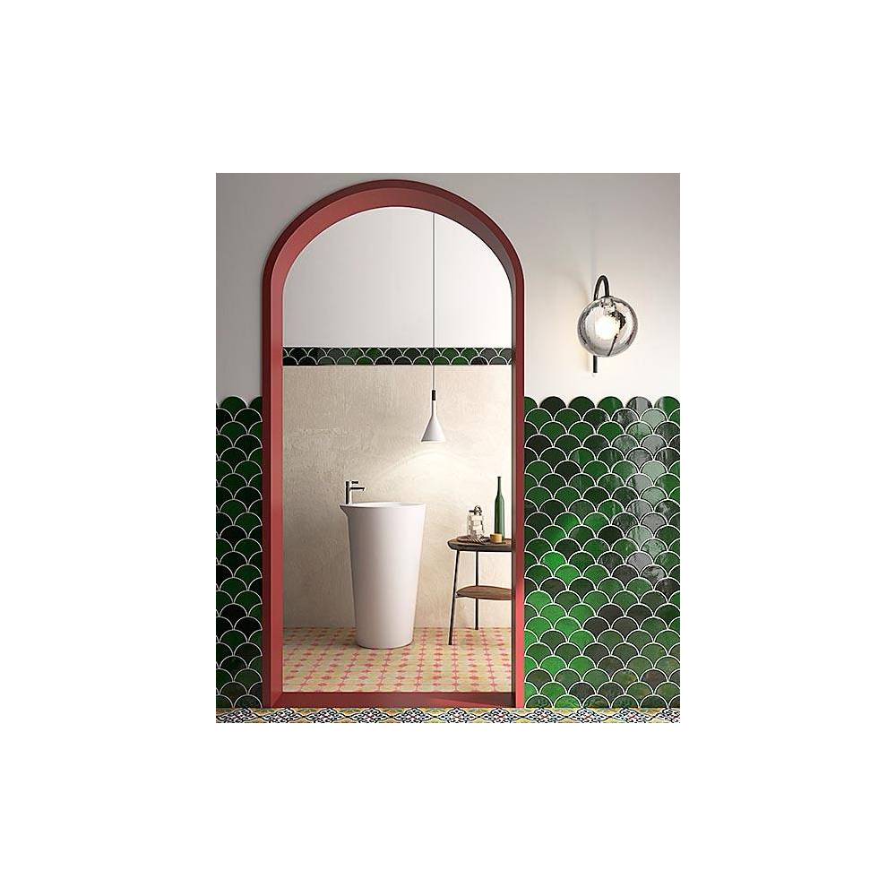 faience ecaille vert 12.5x6.3 cm estilker mystic paquet 48 carreaux